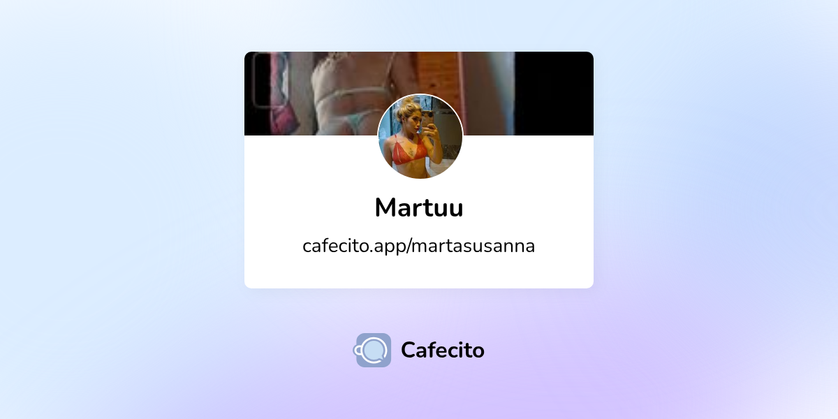 Martuu | Cafecito