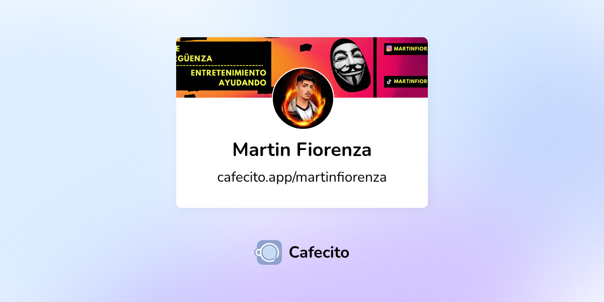Planes de Martin Fiorenza | Cafecito