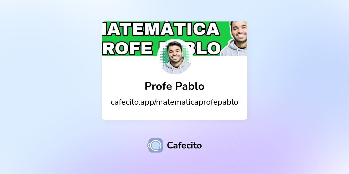 Profe Pablo | Cafecito