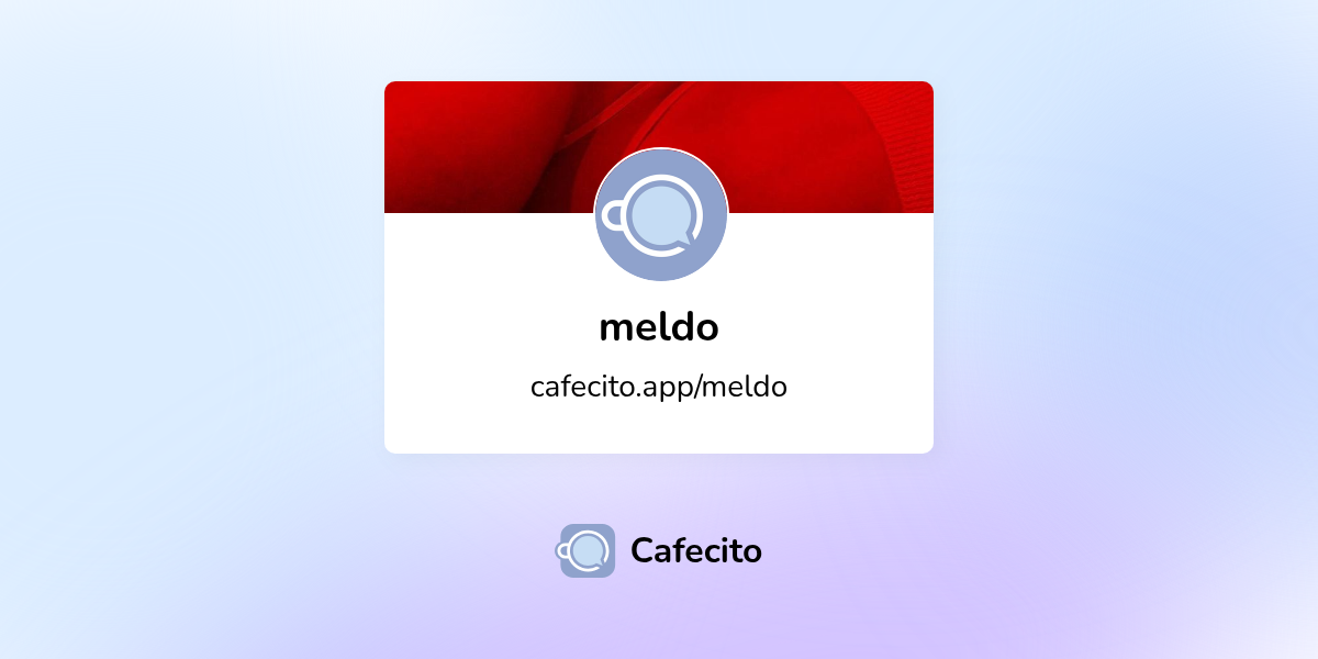 meldo | Cafecito