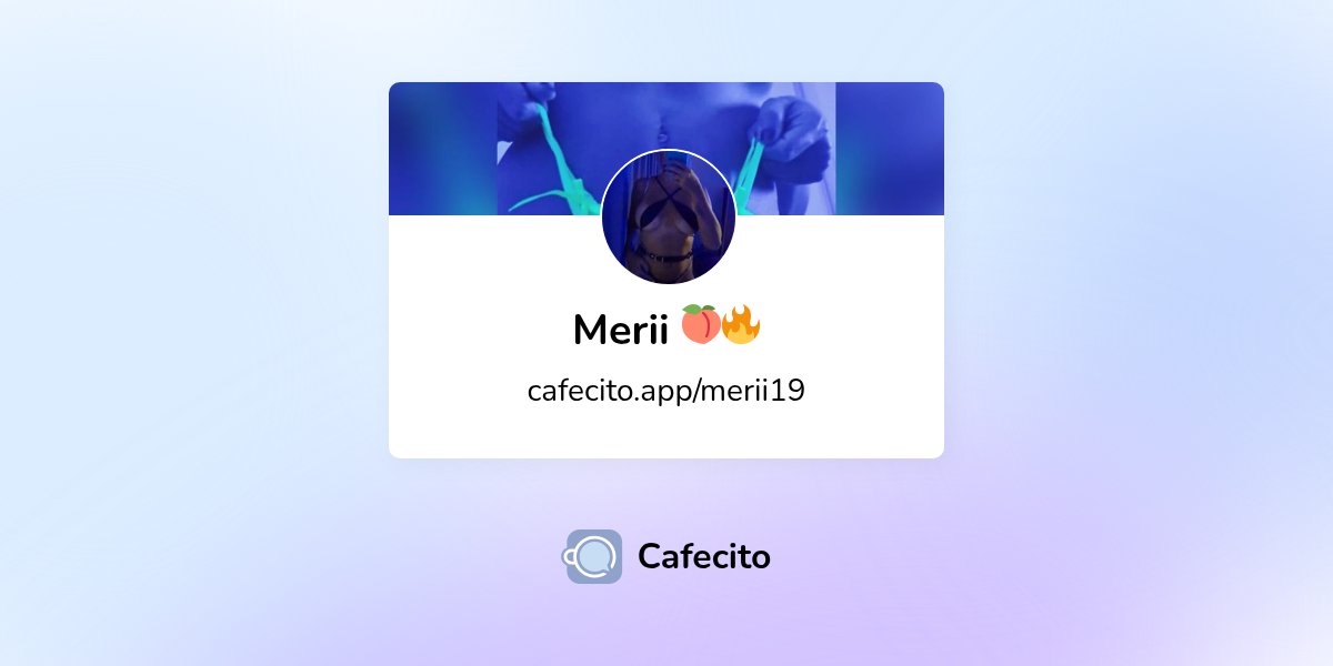 Planes de Merii 🍑🔥 | Cafecito