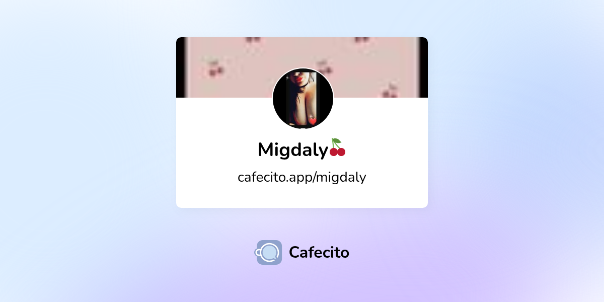 Planes de Migdaly🍒 | Cafecito