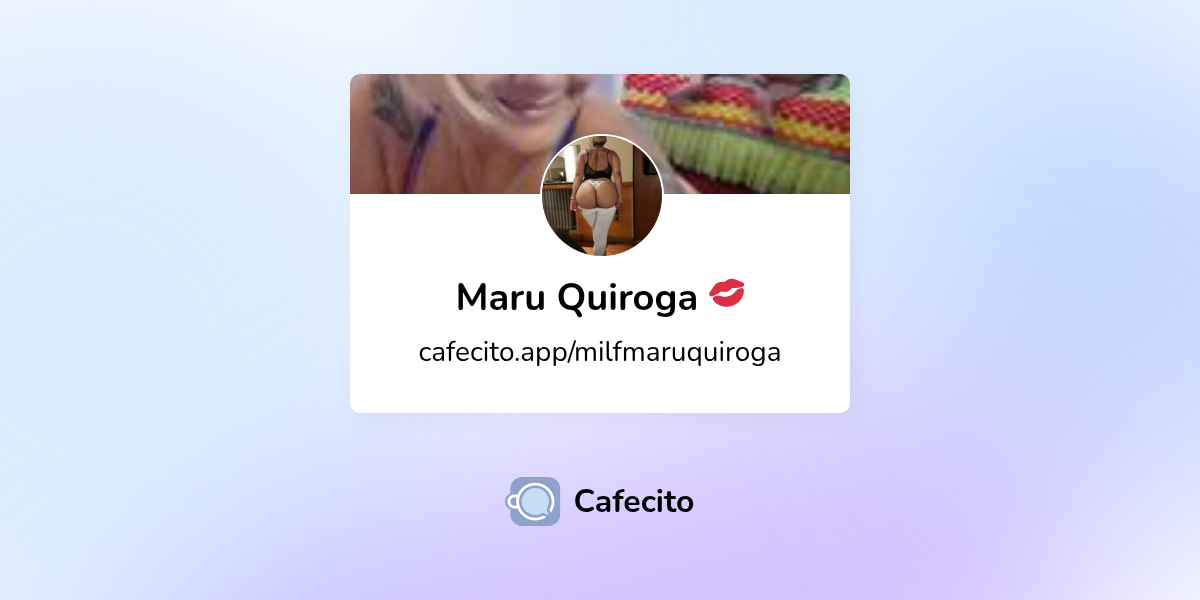 Planes de Maru Quiroga 💋 | Cafecito