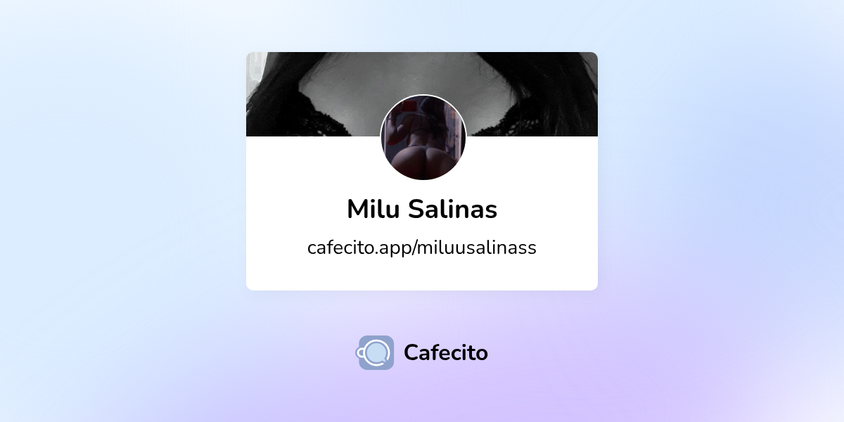 Galería de Milu Salinas | Cafecito