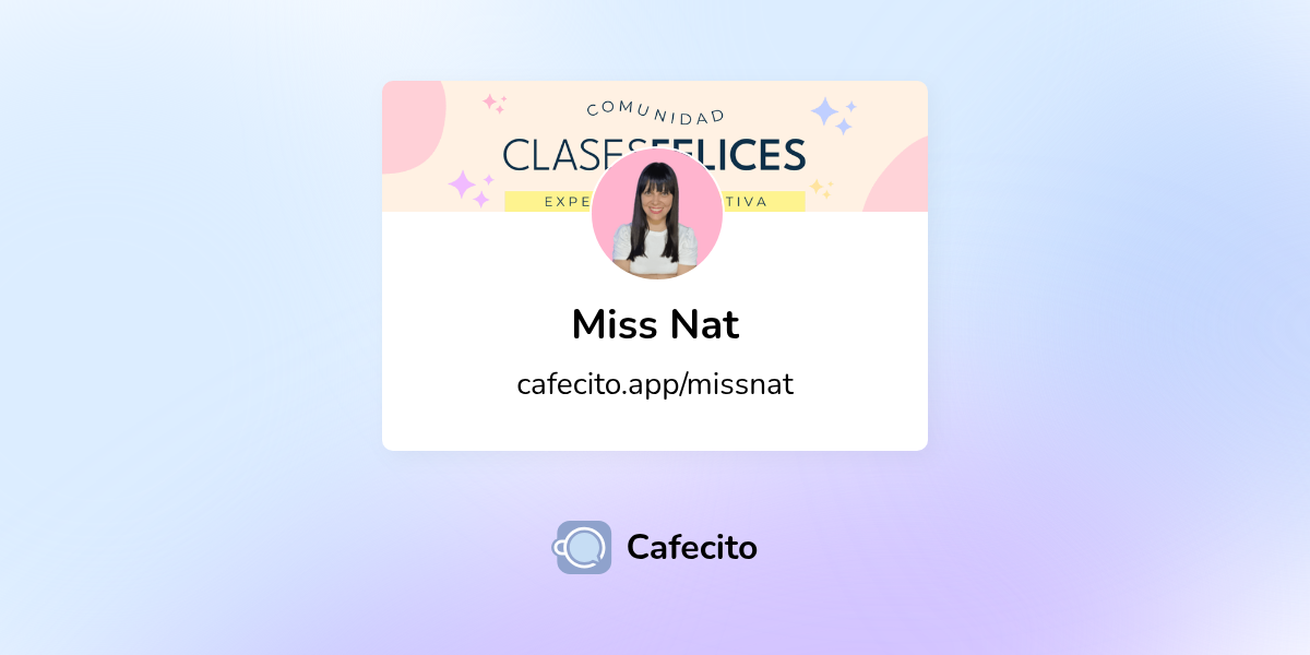 Miss Nat | Cafecito