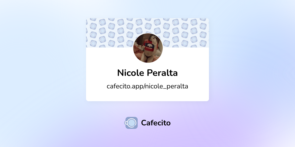Planes de Nicole Peralta | Cafecito