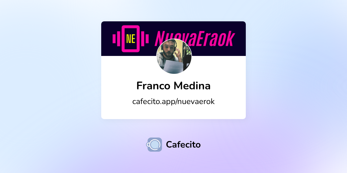 Publicaciones de Franco Medina | Cafecito