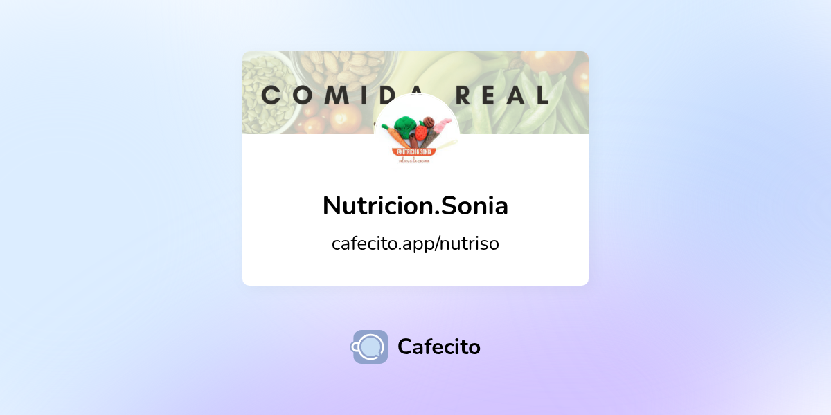 Nutricion.Sonia | Cafecito