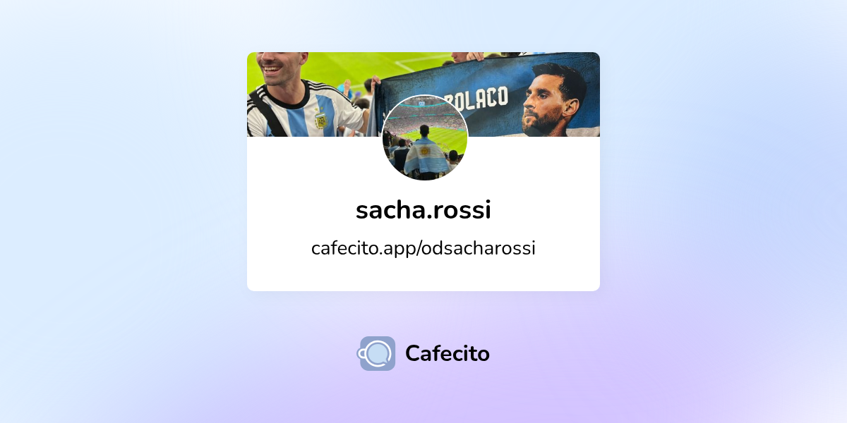 sacha.rossi | Cafecito