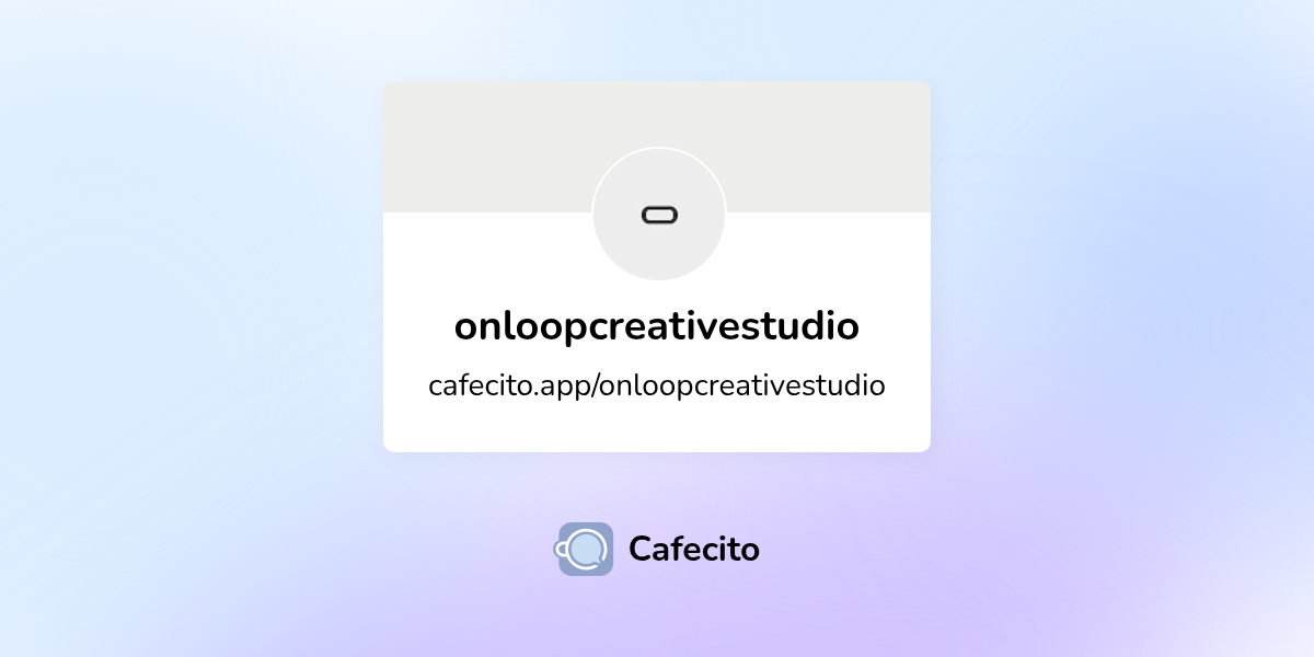 onloopcreativestudio | Cafecito