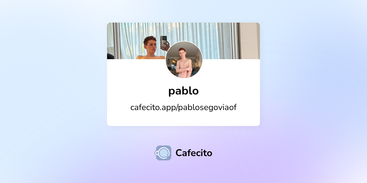 Publicaciones de pablo | Cafecito