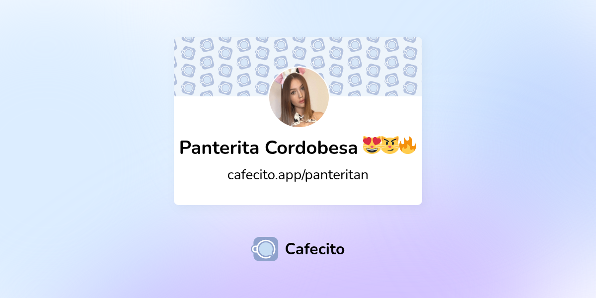 Planes de Panterita Cordobesa 😻😼🔥 | Cafecito