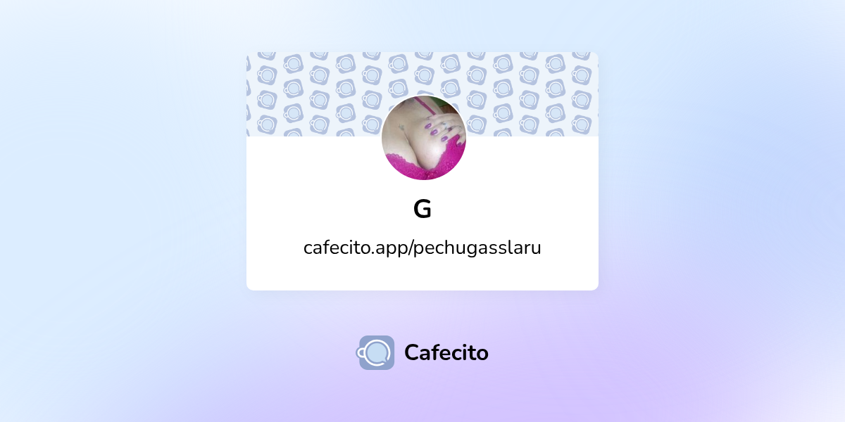G | Cafecito