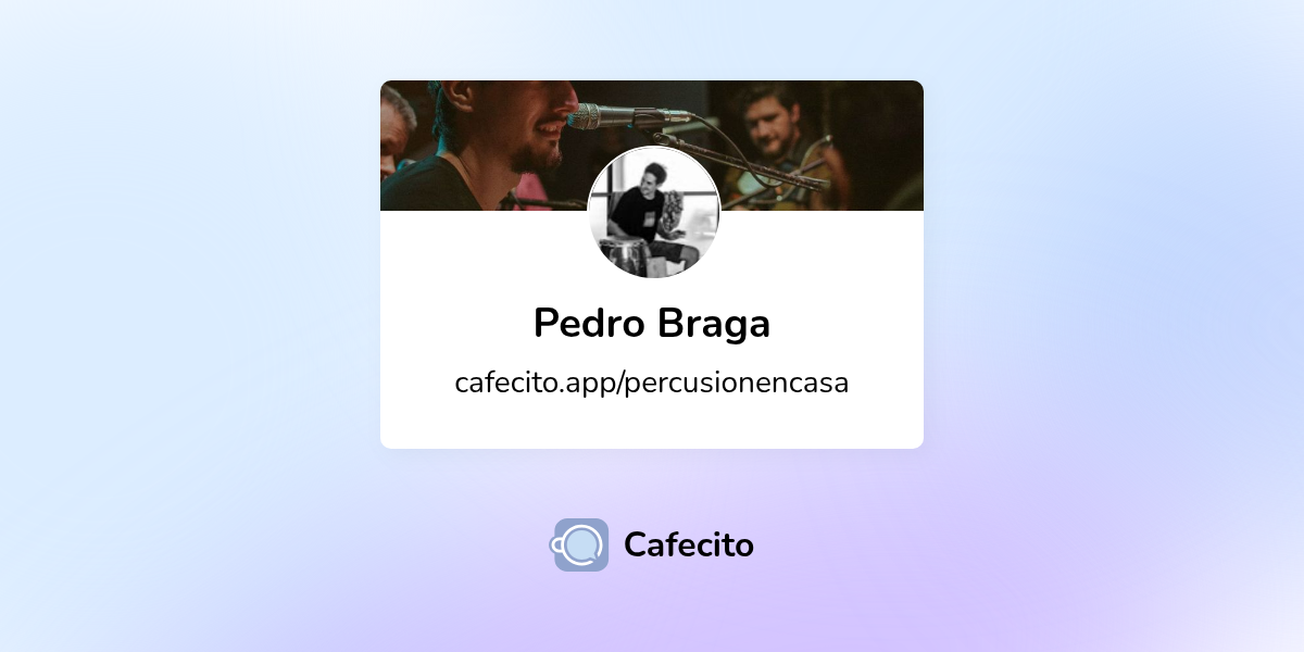 Pedro Braga | Cafecito