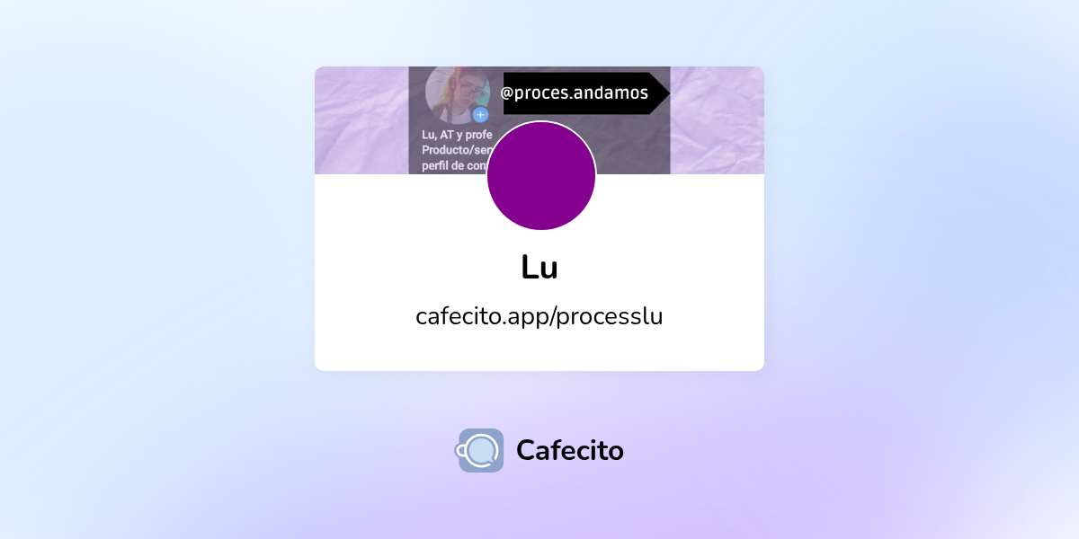 Lu | Cafecito