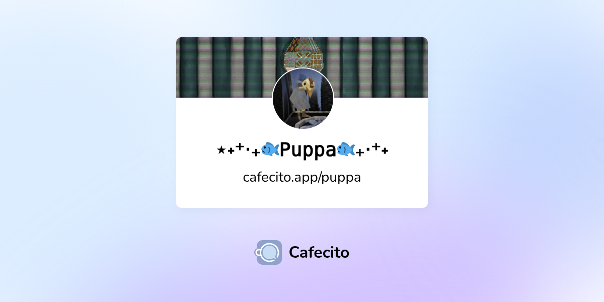 Planes de ⋆˖⁺‧₊🐟𝙿𝚞𝚙𝚙𝚊🐟₊‧⁺˖ | Cafecito