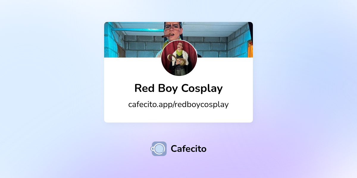 Red Boy Cosplay | Cafecito
