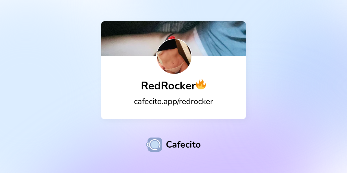 RedRocker🔥 | Cafecito