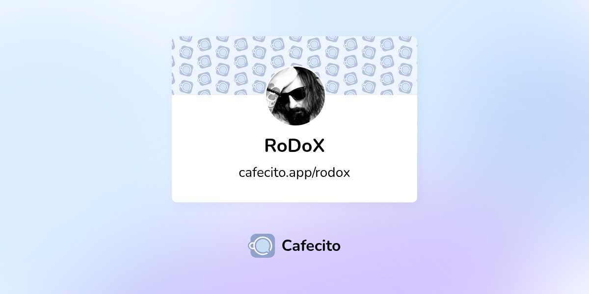 Planes de RoDoX | Cafecito