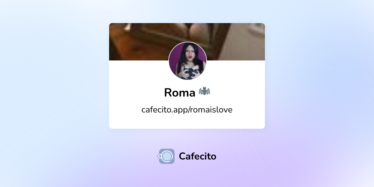 Roma 🦇 | Cafecito