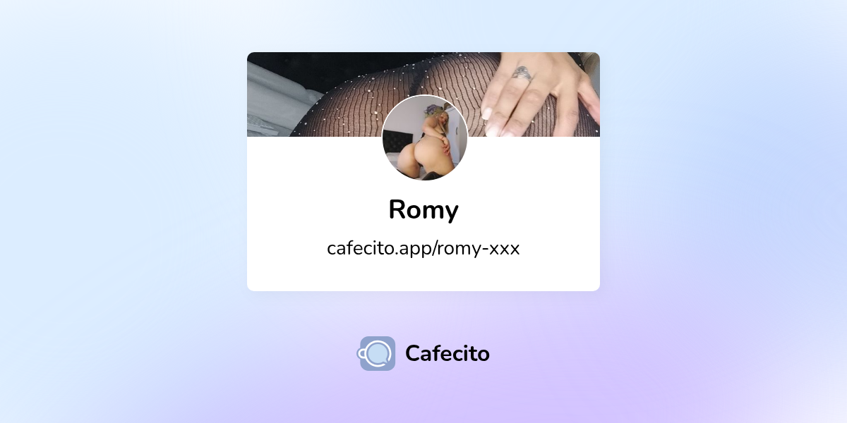 Romy | Cafecito