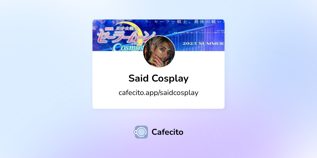 Said Cosplay | Cafecito