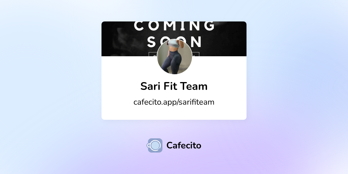 Sari Fit Team | Cafecito