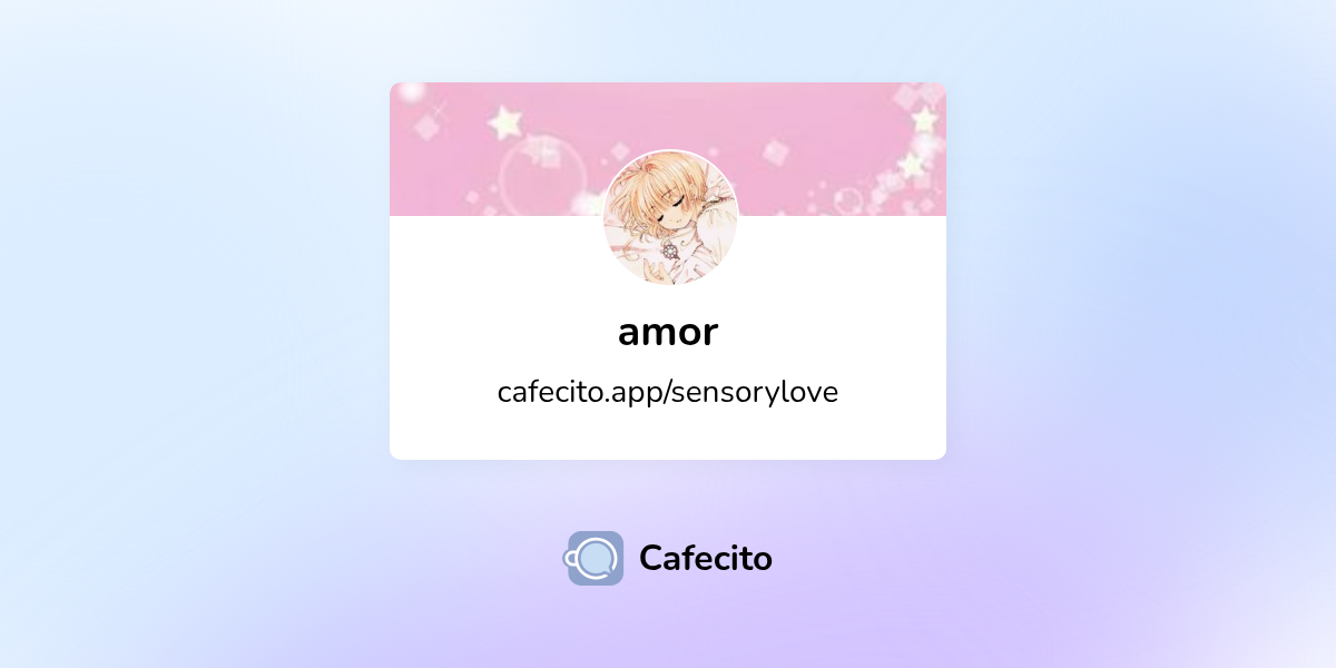 amor | Cafecito