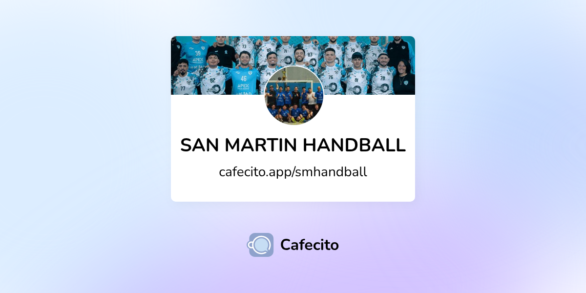 SAN MARTIN HANDBALL | Cafecito