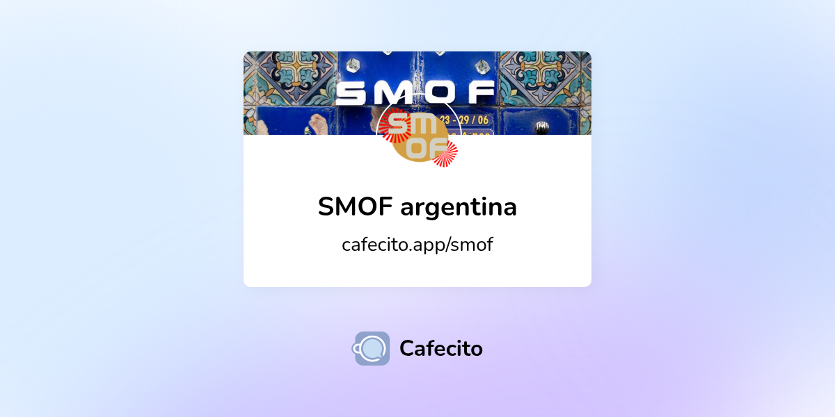 SMOF argentina | Cafecito