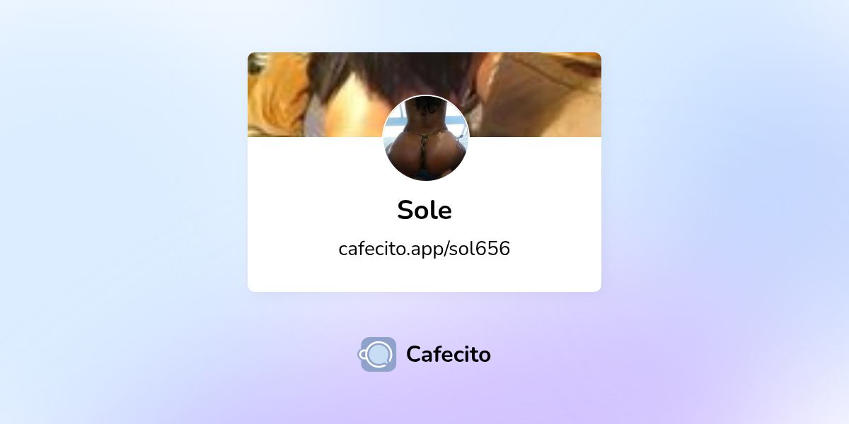 Sole | Cafecito