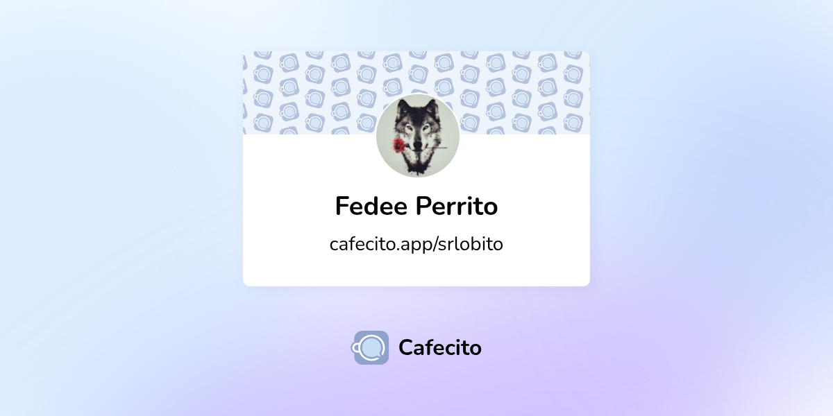 Publicaciones de Fedee Perrito | Cafecito