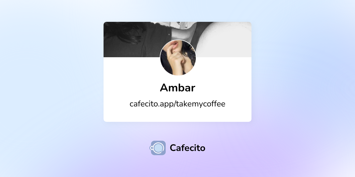 Ambar | Cafecito