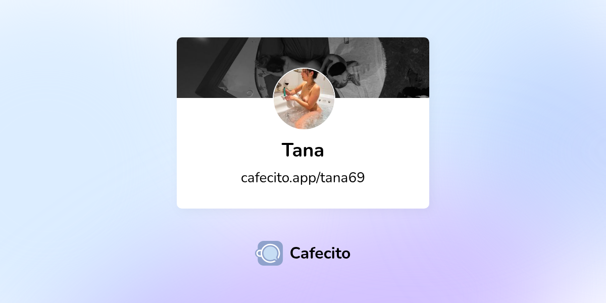 Planes de Tana | Cafecito