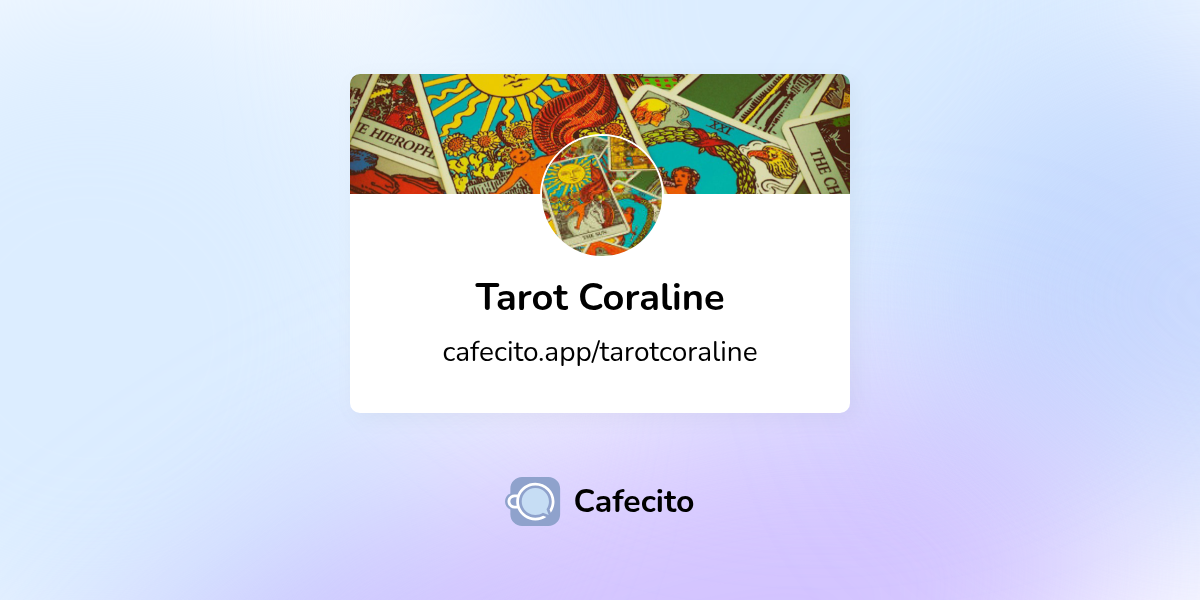 Tarot Coraline | Cafecito