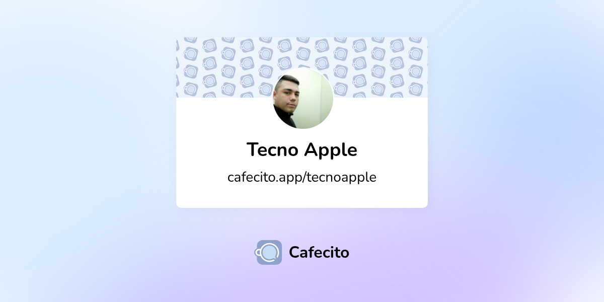 Tecno Apple | Cafecito