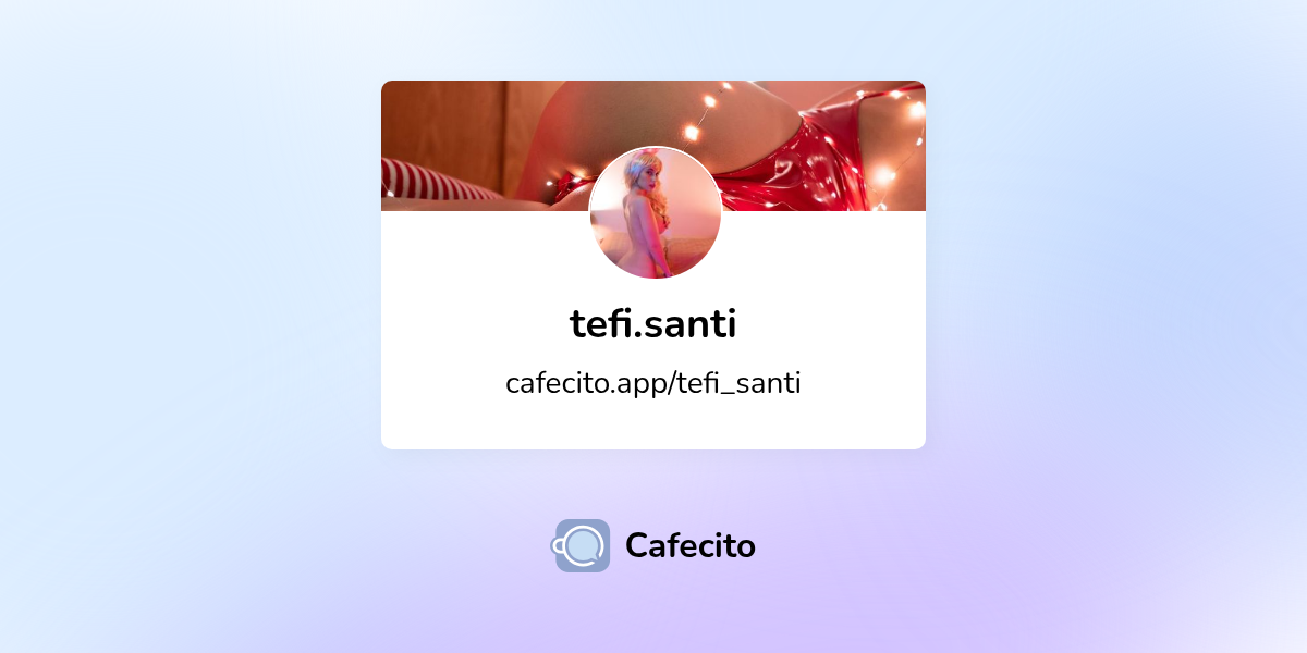 tefi.santi | Cafecito