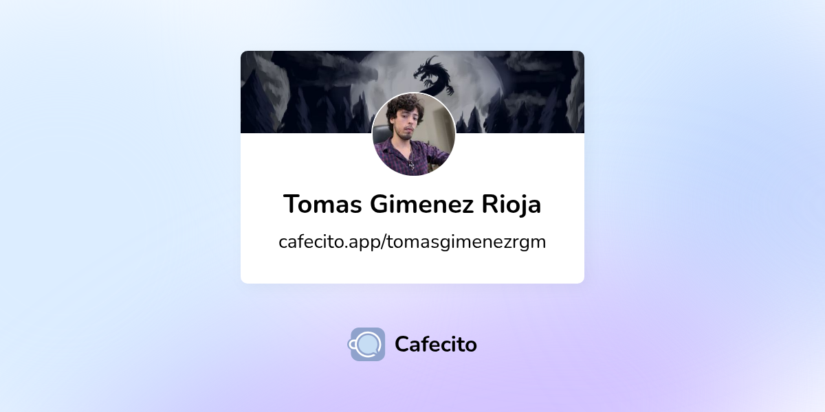 Planes de Tomas Gimenez Rioja | Cafecito