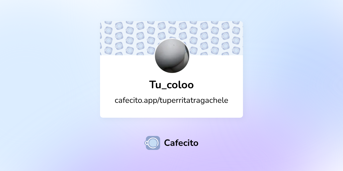 Galería de Tu_coloo | Cafecito