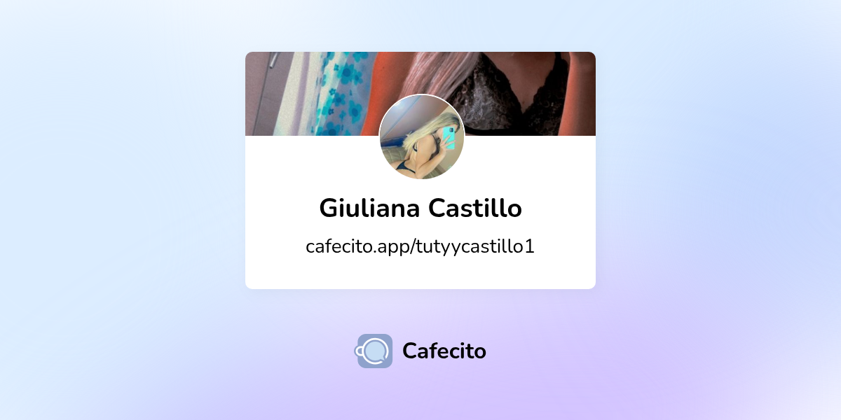 Publicaciones de Giuliana Castillo | Cafecito