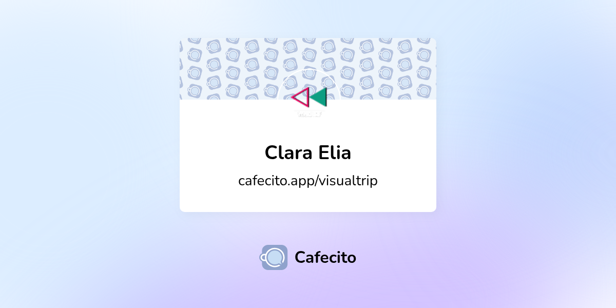 Clara Elia | Cafecito