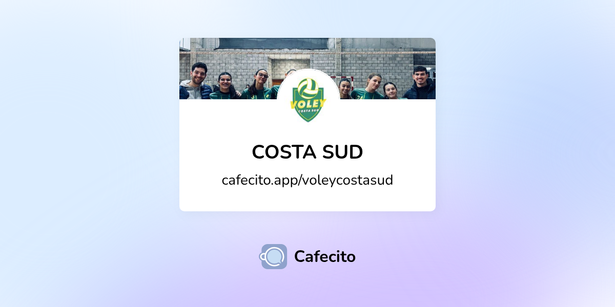 COSTA SUD | Cafecito
