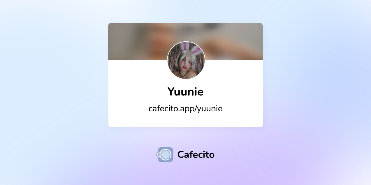 Planes de Yuunie | Cafecito